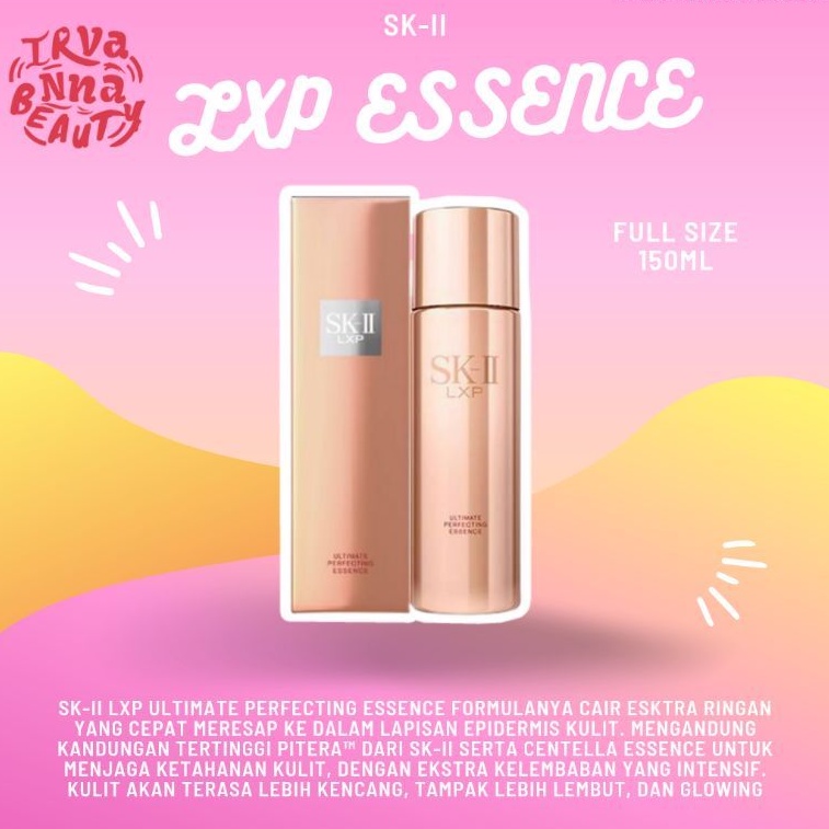 Jual 𝗦𝗞-𝗜𝗜 𝗟𝗫𝗣 𝗨𝗟𝗧𝗜𝗠𝗔𝗧𝗘 𝗣𝗘𝗥𝗙𝗘𝗖𝗧𝗜𝗡𝗚 𝗘𝗦𝗦𝗘𝗡𝗖𝗘 150𝗠𝗟 100% 𝗢𝗥𝗜 𝗖𝗢𝗨𝗡𝗧𝗘𝗥 | Shopee Indonesia