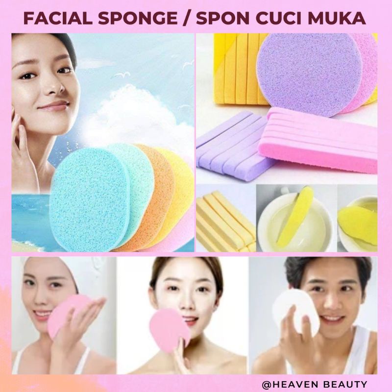 Jual SATUAN SPONS KENTANG / SPONS CUCI MUKA / FACIAL SPONGE / SPONGE Stick / SPONS KENTANG WAJAH ...