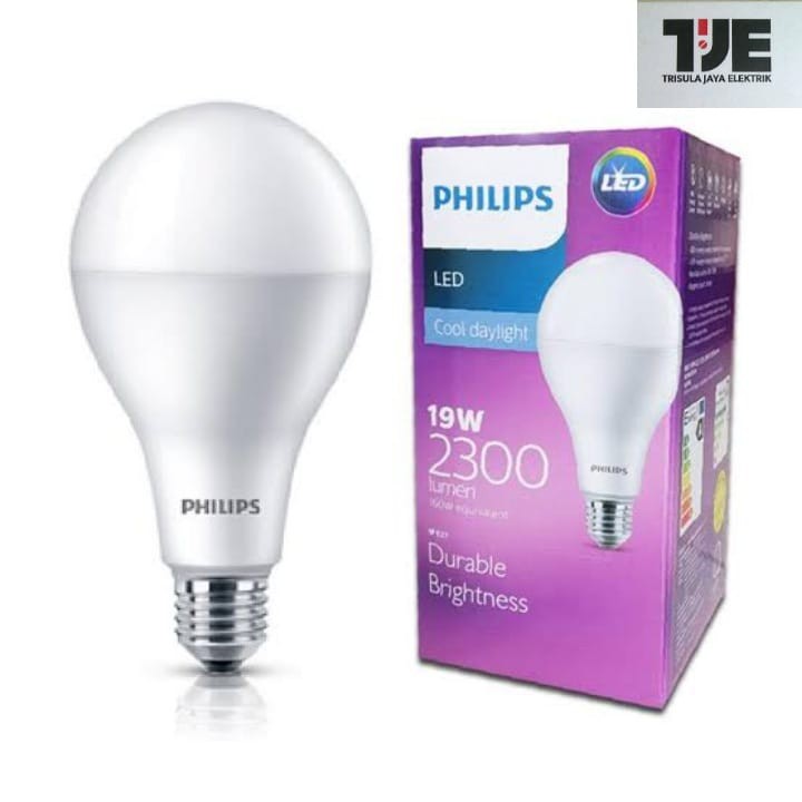 Jual LED BULB PHILIPS MEGA BRIGHT 19 WATT (PUTIH) | Shopee Indonesia