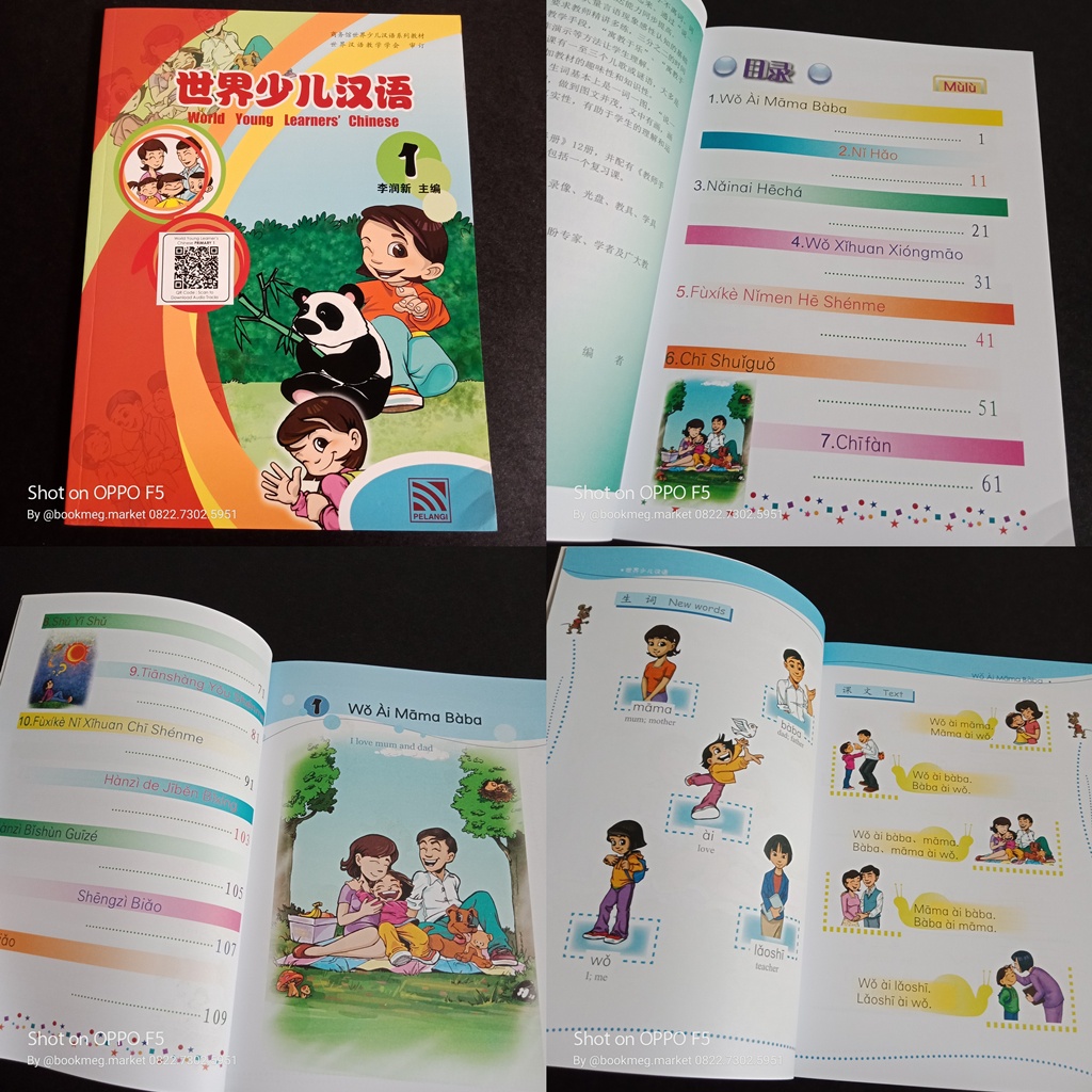 Jual BUKU WORLD YOUNG LEARNERS' CHINESE 1 - 6 FOR PRIMARY STUDENT (STUDENT BOOK & WORKBOOK ...