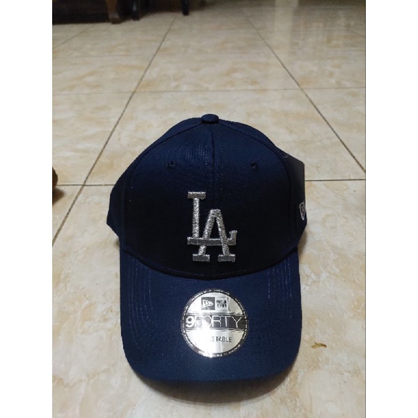 Jual Topi Mlb x New Era LA Navy Original | Shopee Indonesia