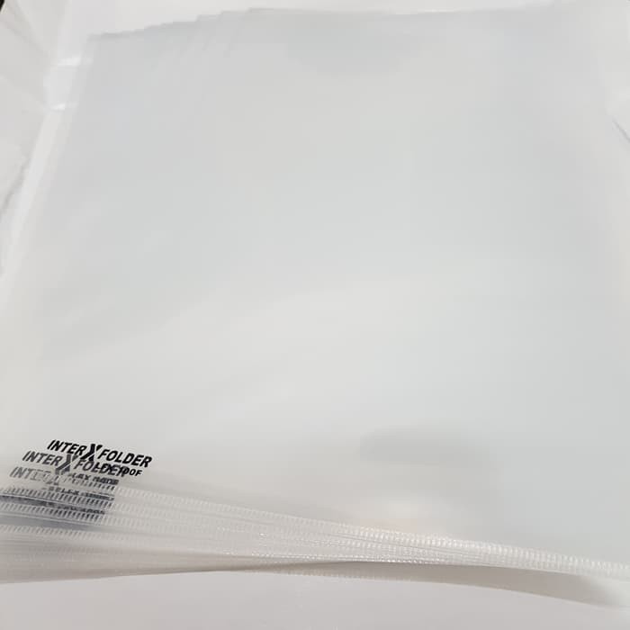 Jual MAP TRANSPARANT MAP L CLEAR SLEEVE INTERX FOLDER LFX-100F F4 A4 ...