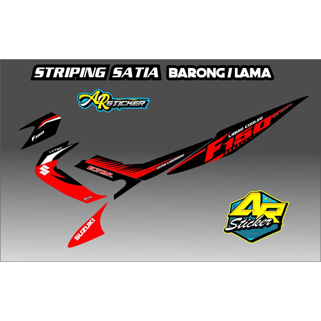 Jual Striping satria fu Barong / Striping satria Barong /Striping ...