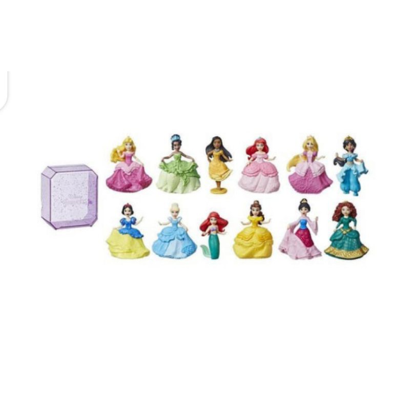 Jual mainan disney princess minifigur gem collection blind capsule ...