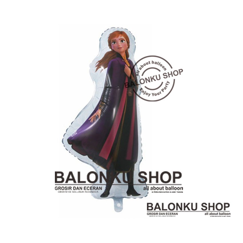 Jual Balon Foil Frozen 2 Anna Jumbo / Balon Frozen / Balon Anna Jumbo ...