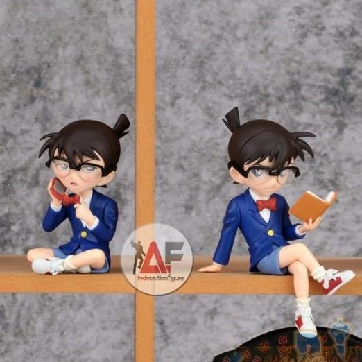 Jual Action figure mini detective conan buku handphone miniatur hiasan ...