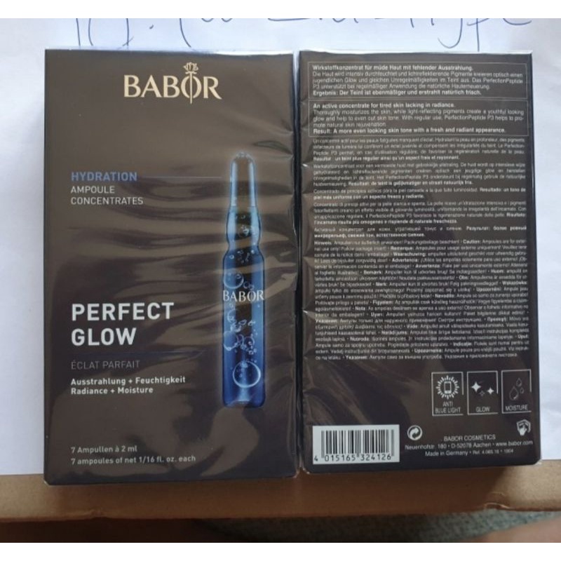 Jual ORIGINAL BABOR ACTIVE NIGHT PERFECT GLOW AMPOULE | Shopee Indonesia
