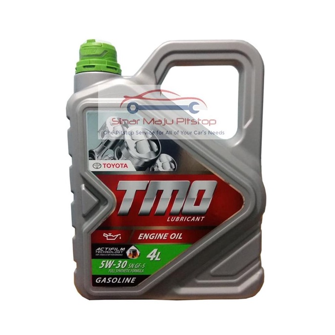 Jual Toyota Motor Oil TMO 5W-30 API SN - Pelumas Oli Mobil Full ...