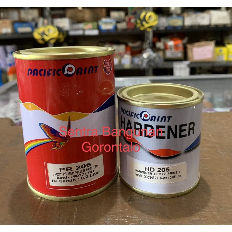 Jual Epoxy Autoglow primer filler 206 fast dry by pacific paint ...