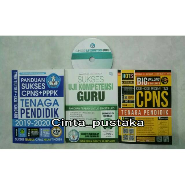 Jual BUKU SKB CPNS 2020 ( PAKET 3 BUKU: PANDUAN SUKSES + UKG + BIG DRILLING ) | Shopee Indonesia