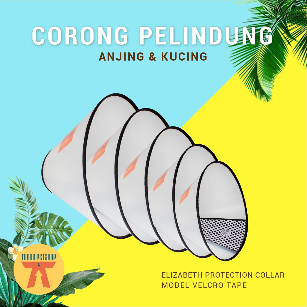 Jual CORONG PELINDUNG Anjing Kucing ELIZABETH PROTECTION COLLAR ...