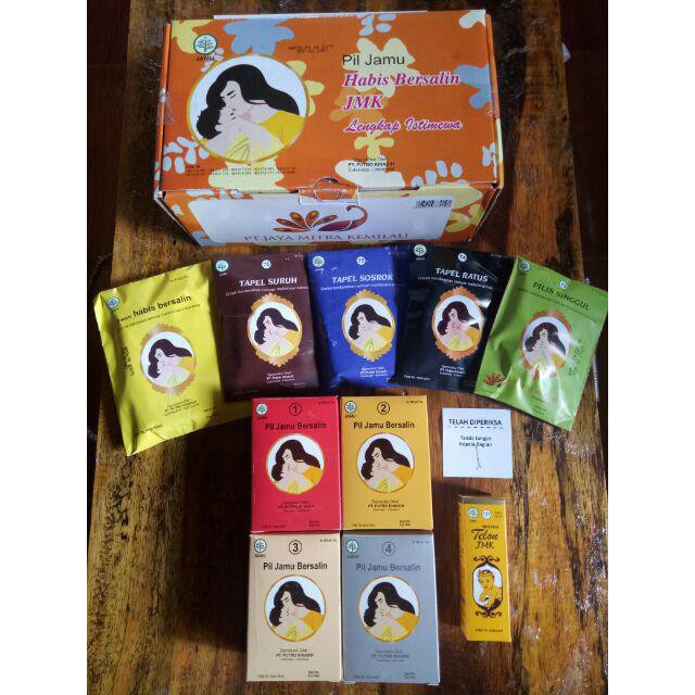 Jual JMK PIL / JAMU HABIS BERSALIN 20/ 40 Hari LENGKAP ISTIMEWA ASLI Warisan Nyonya Meneer untuk ...