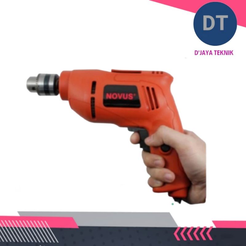 Jual MESIN BOR LISTRIK NOVUS 10mm Electric Drill /BOR MESIN KAYU TANGAN | Shopee Indonesia