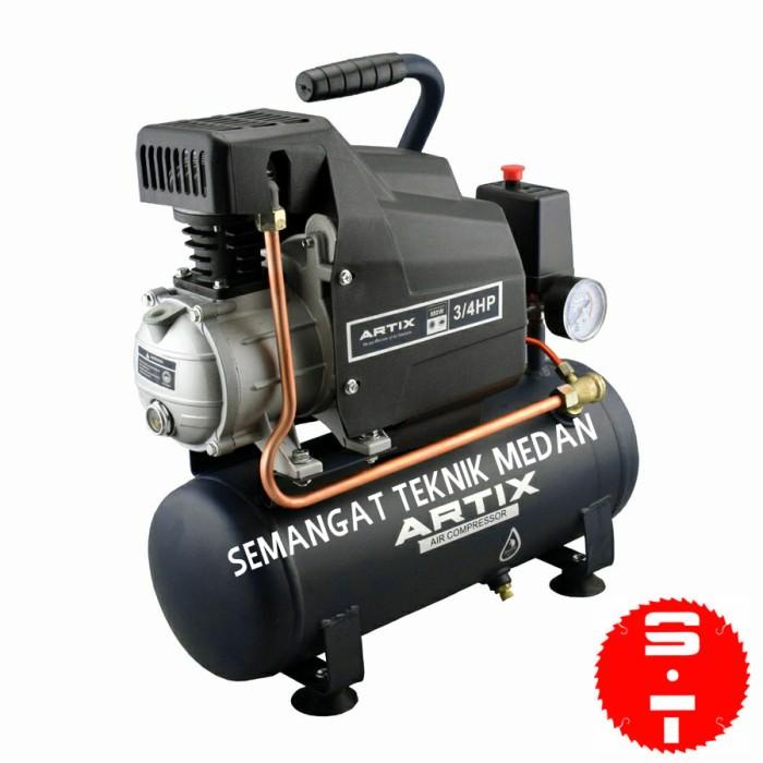 Jual Tools Da0709 Mesin Kompressor Kompresor Angin Oli 3/4Hp 9 L Artix ...