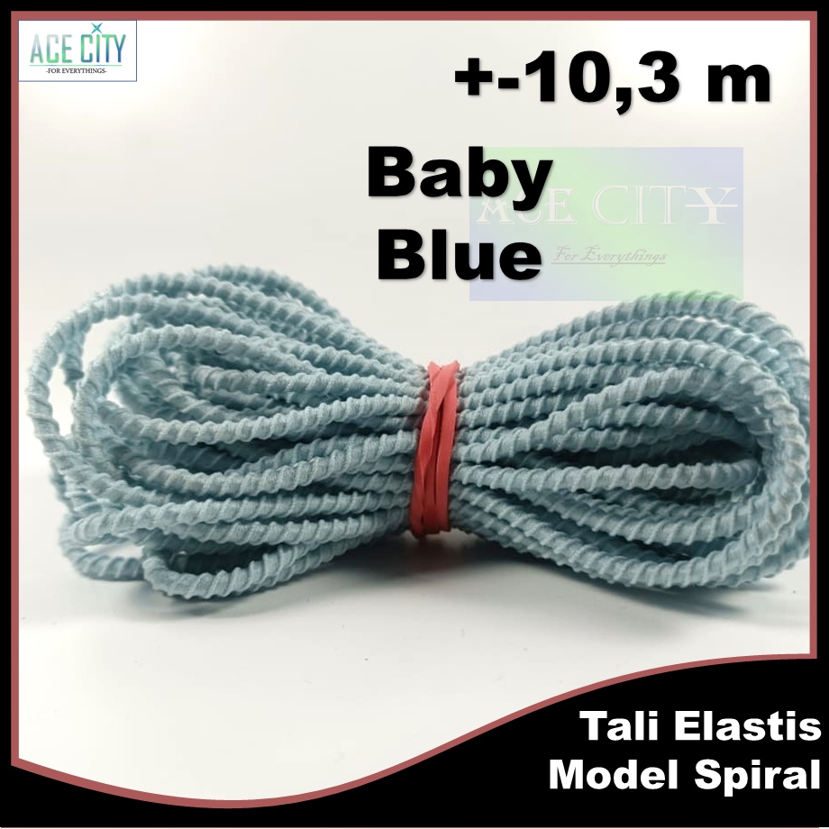 Jual Tali Elastis Spiral / Tali Karet Spiral | Shopee Indonesia