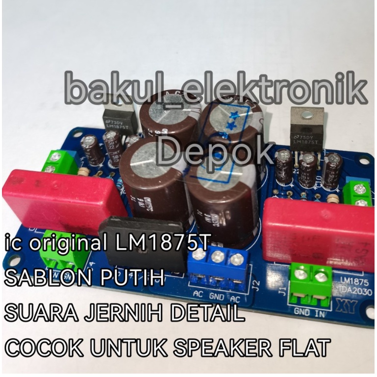 Jual LM1875 Gainclone Stereo Amplifier 2x 20W + psu | Shopee Indonesia