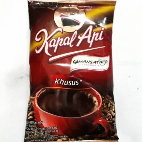 Jual Kopi Kapal Api Khusus - 1 sachet (60 gr) | Shopee Indonesia