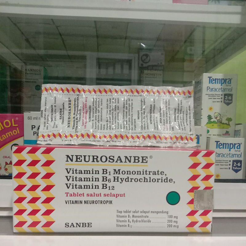Jual Neurosanbe strip isi 10 tablet | Shopee Indonesia