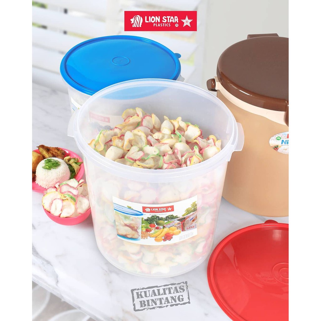 Jual Toples kerupuk 12L 16L 24L lion star SW-82 Jumbo Sealware 12 LITER | Shopee Indonesia