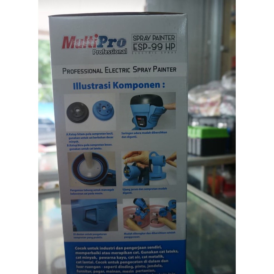 Jual (UT)Spray gun elektrik multipro ESP 99 HP | Shopee Indonesia