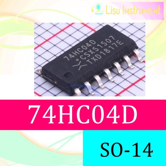 Jual Hex Inverter 74HC04D 74HC04 SOP-14 IC lisuin90 Segera Beli | Shopee Indonesia