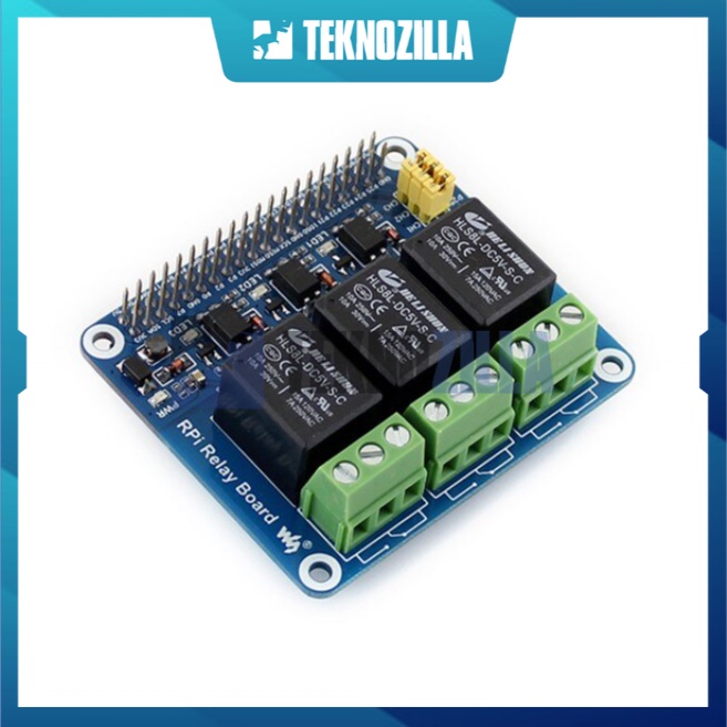 Jual Waveshare RPi Relay Board Raspberry Pi HAT Relay 3 Channel ...