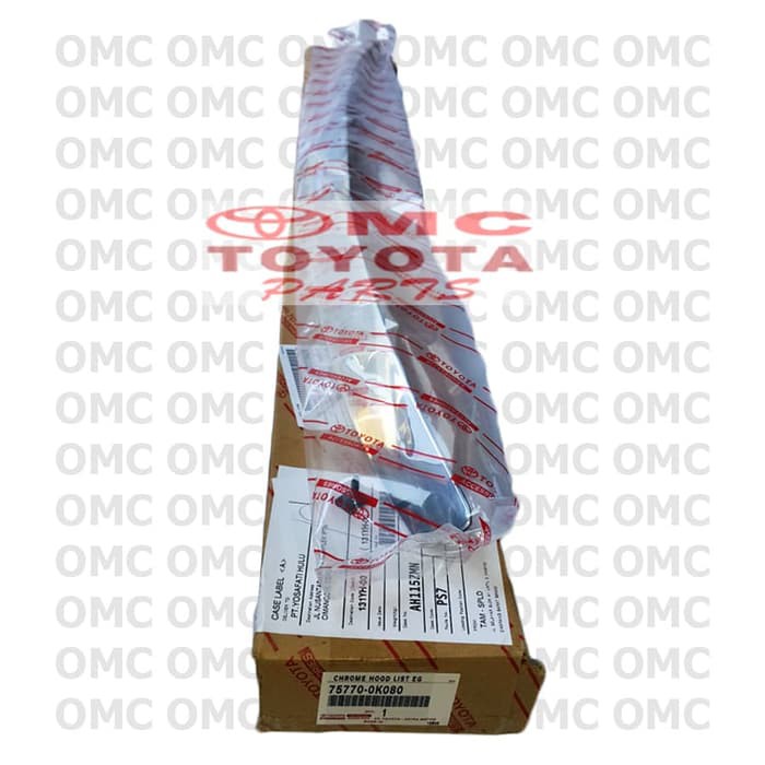 Jual Dijual Lis List Moulding Hood Kap Cap Mesin Motor Chrome Innova ...