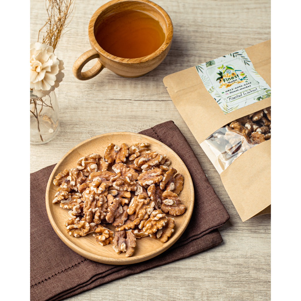 Jual ROASTED WALNUT (WALNUT PANGGANG) 500 GRAM | Shopee Indonesia