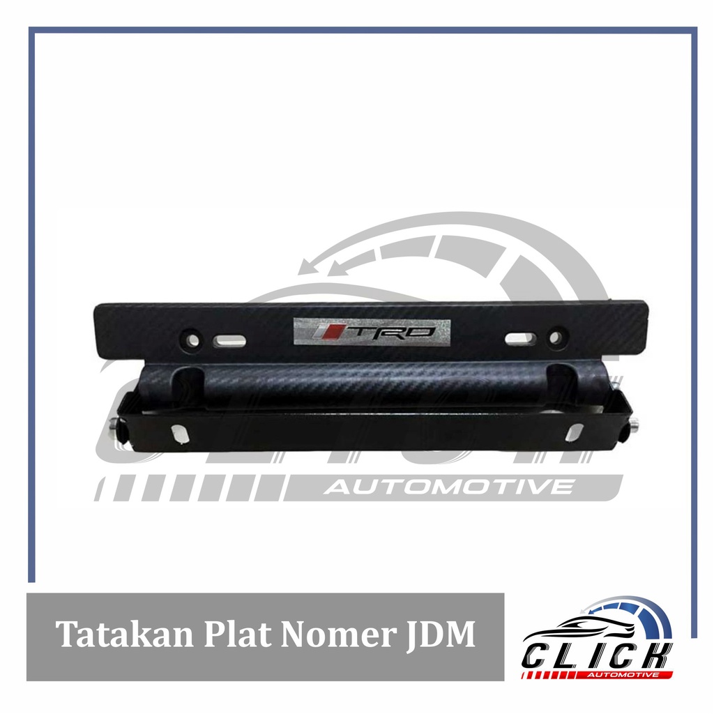 Jual Tatakan Plat Nomer JDM / Dudukan Plat Nomer JDM / Plat JDM Carbon ...