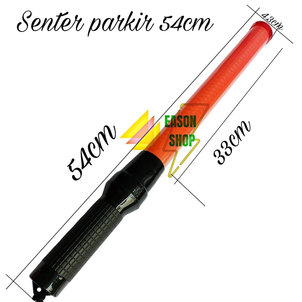 Jual Tongkat Parkir Lalin Stik Parkir 41cm & 53cm / Senter lalu lintas ...