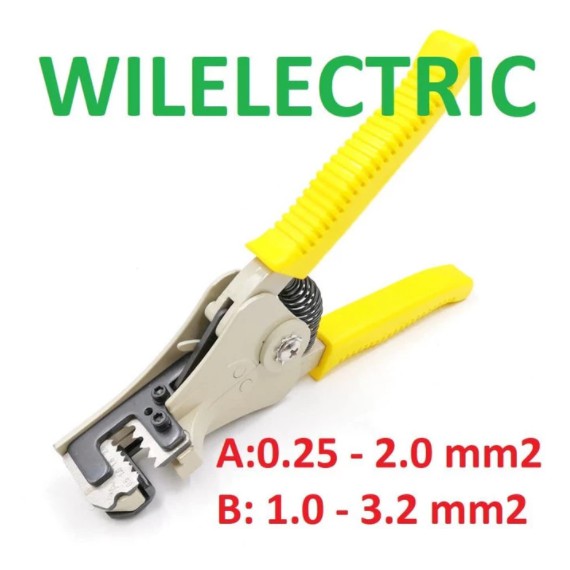 Jual tang pengupas kabel otomatis / wire stripper LX 700A B | Shopee ...