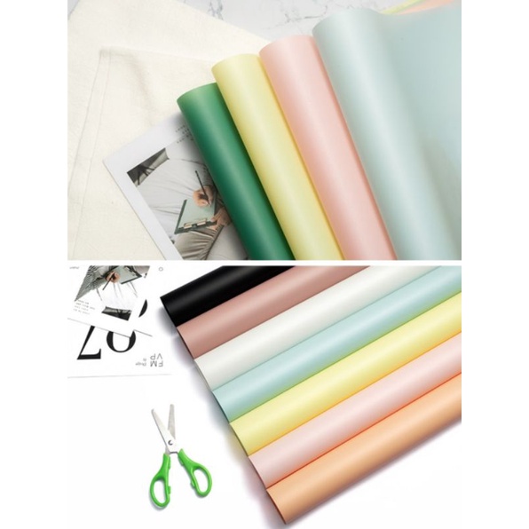 Jual Flower wrapping paper , kertas buket , cellophane paper , kertas ...