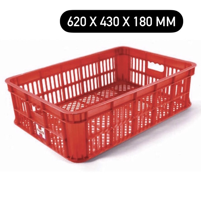 Jual KERANJANG KRAT BOX INDUSTRI CONTAINER JARING BERLUBANG HANATA ...