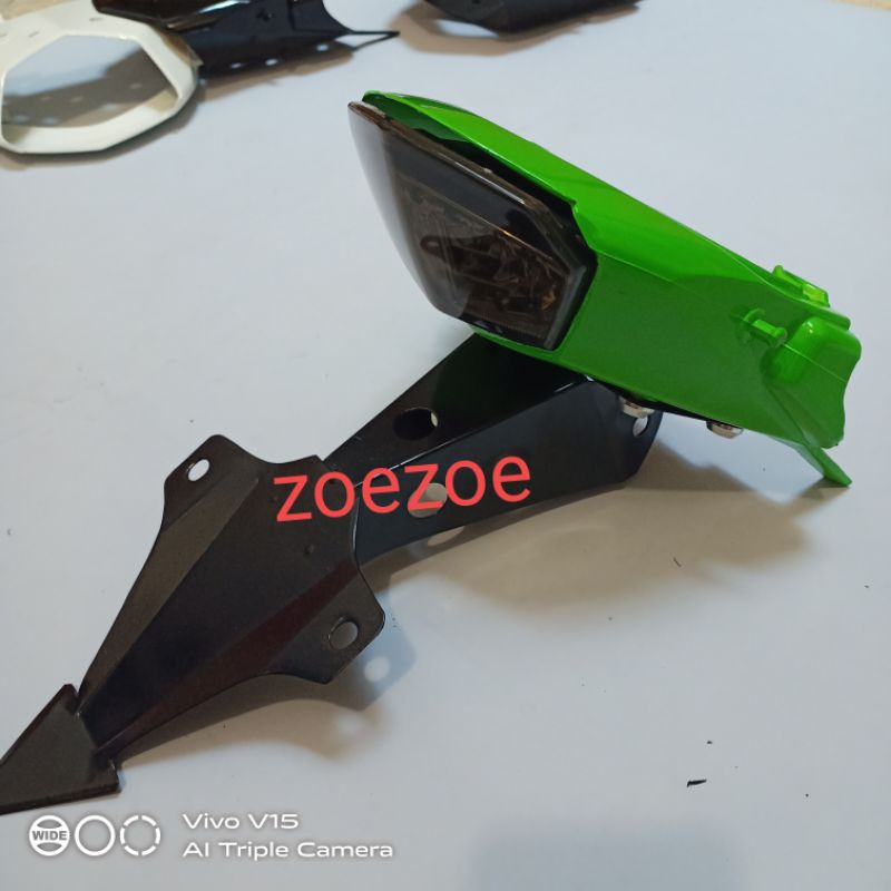 Jual paket undertail ninja 250 karbu plus lampu ninja 250 karbu plus ...