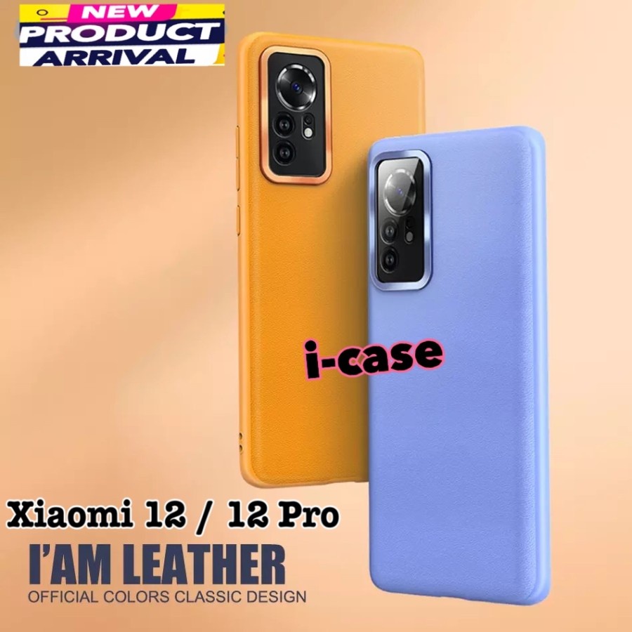 Jual Soft Silicone Case Mi 12 Official Casing Leather xiaomi 12 Pro ...