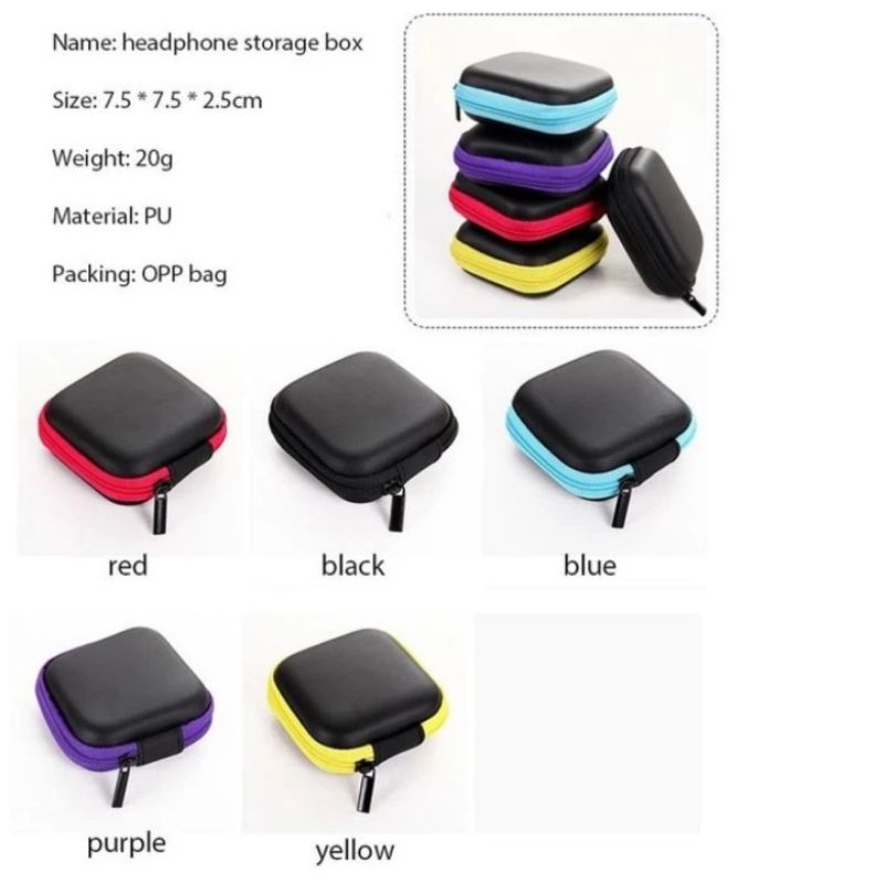 Jual Organizer pouch tempat menyimpang kabel charger atau headset ...