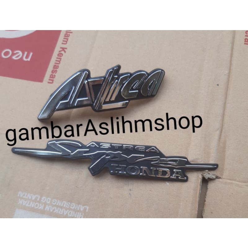 Jual logo emblem honda astrea supra emblem dasi astrea supra | Shopee ...