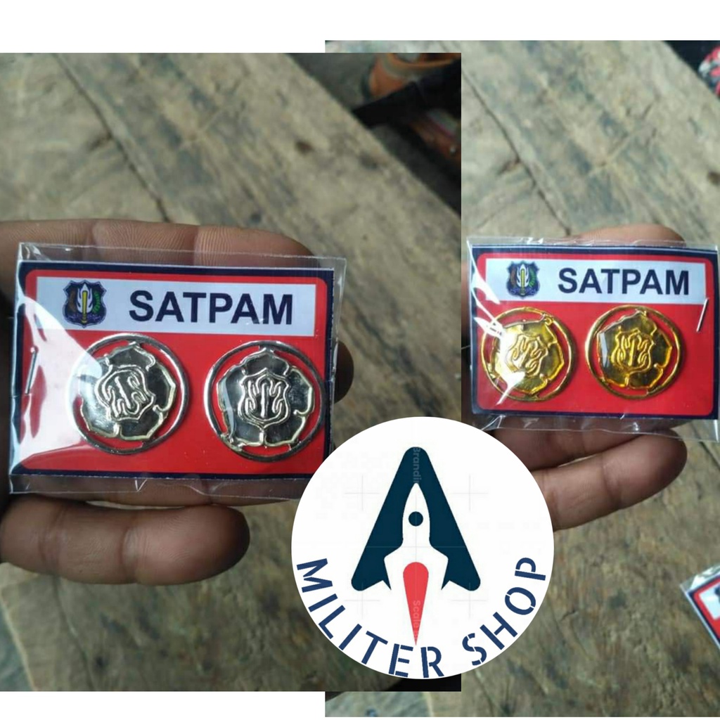 Jual Monogram Security - Pin Monogram Satpam Baru | Shopee Indonesia