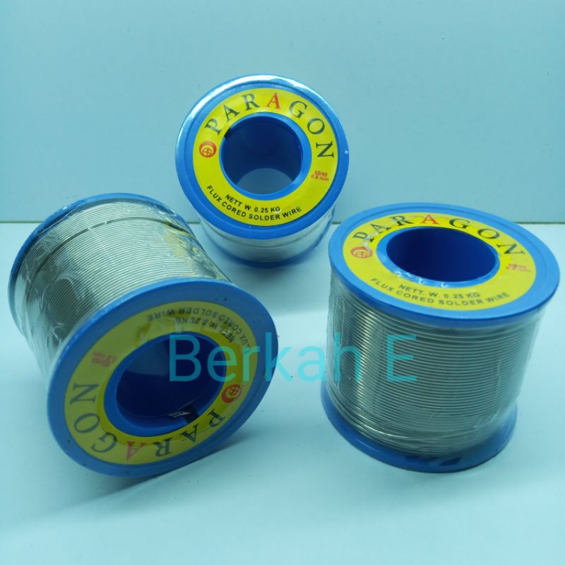 Jual Timah solder Paragon Roll Besar 60/40 0.8mm | Shopee Indonesia