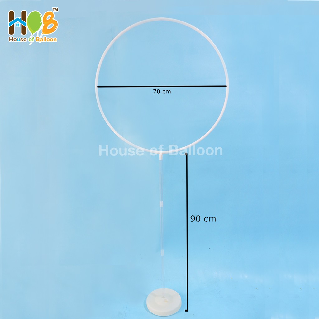 Jual Stand Balon Bulat Lingkaran Standing Tiang Dekorasi Balon Round ...