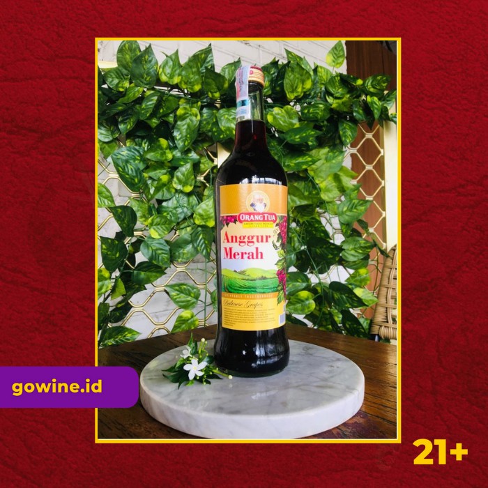 Jual Anggur Merah Gold Orang Tua 620 ml | Shopee Indonesia