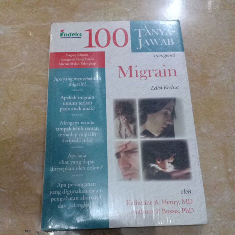 Jual BUKU 100 TANYA JAWAB MENGENAI MIGRAIN EDISI KEDUA | Shopee Indonesia