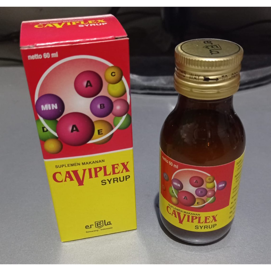 Jual Caviplex sirup multivitamin lengkap | Shopee Indonesia