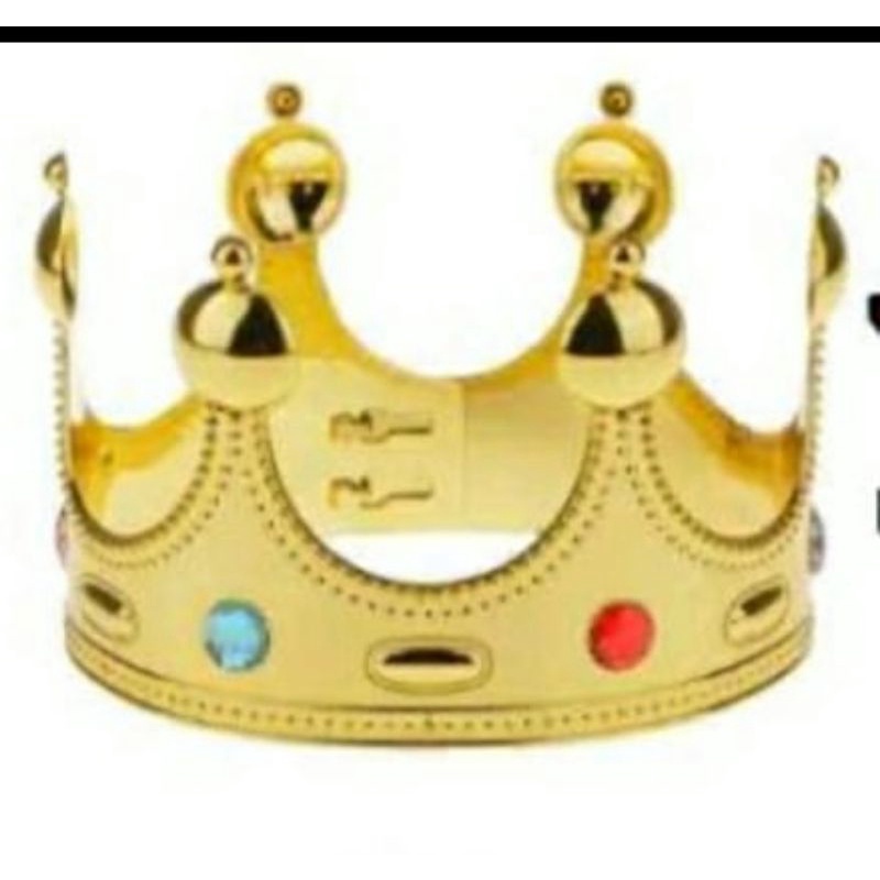 Jual MAHKOTA RAJA GOLD/SILVER PR528/PR014/AKSESORIS KEPALA/MAHKOTA ...