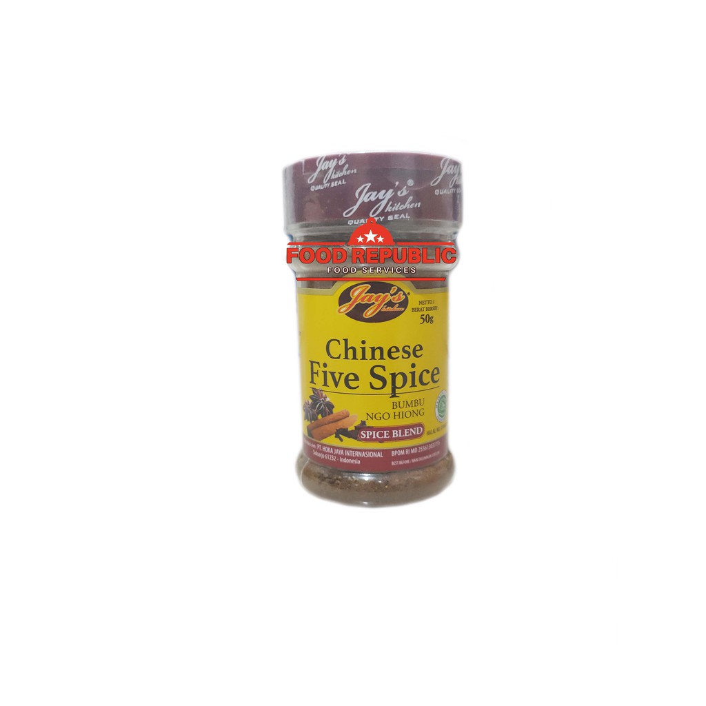 Jual Jays Chinese Five Spice 50 Gr Jays Bumbu Ngohiong Halal Shopee Indonesia