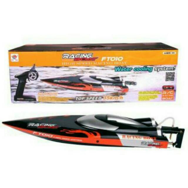 Jual RC Boat Racing FT010 2,4GHz High Speed 35KM/H Auto-Flip Over 65Cm ...