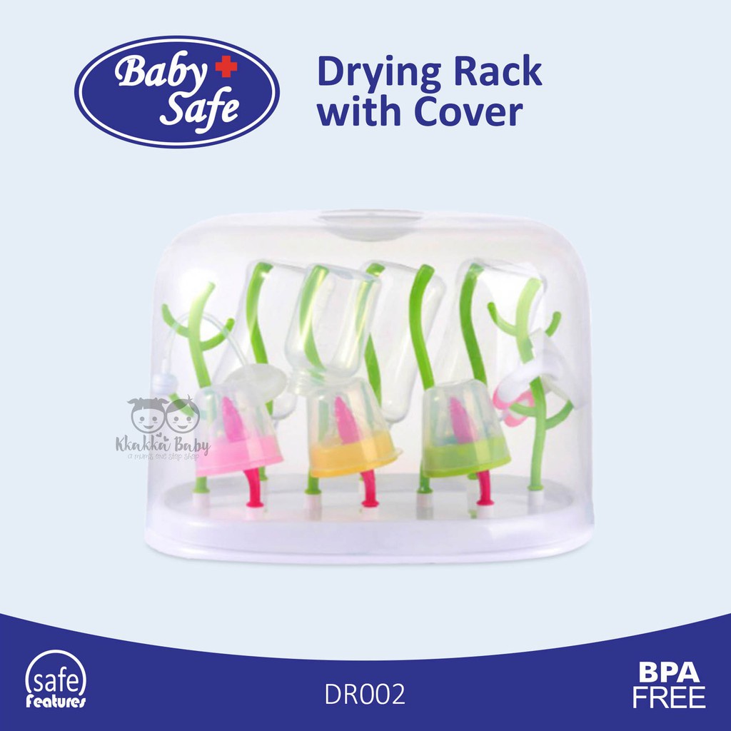 Jual BABY SAFE DRYING RACK WITH COVER / DRYING RACK DR002 | Shopee ...