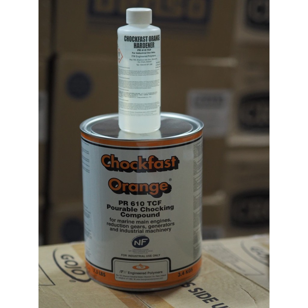 Jual Chockfast Orange PR-610TCF Chocking Compound | Shopee Indonesia