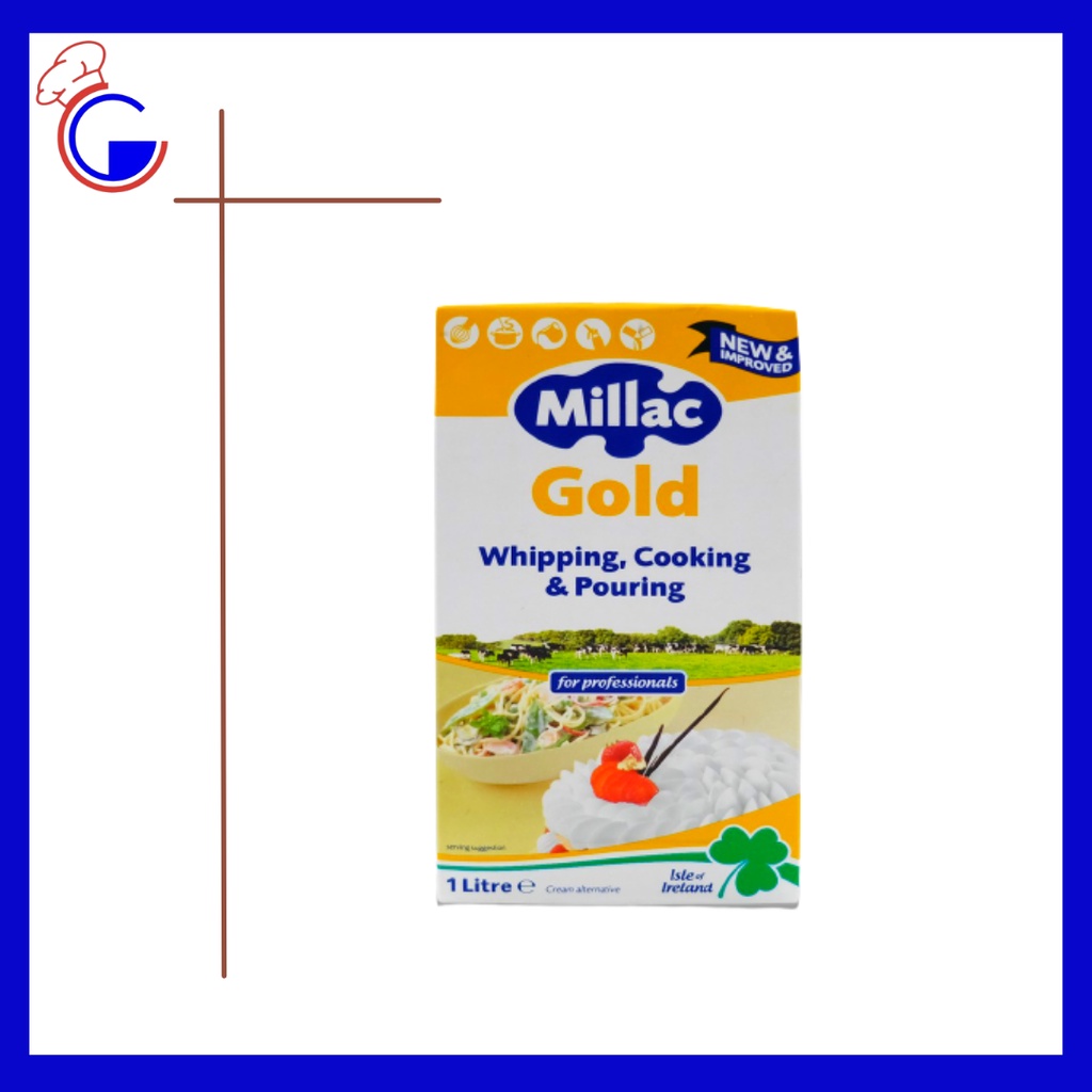 Jual Millac Gold Whipp & Cooking Cream 1 Liter | Shopee Indonesia