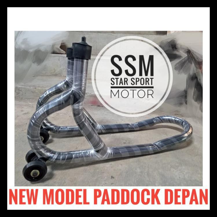 Jual ORIGINAL STANDAR PADDOCK DEPAN UNIVERSAL MOTOR | Shopee Indonesia